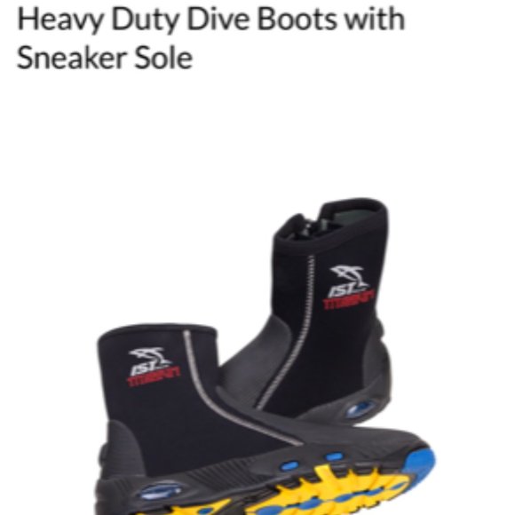IST Titanium | Shoes | Ist Titanium Lined High Cut Heavy Duty Scuba ...